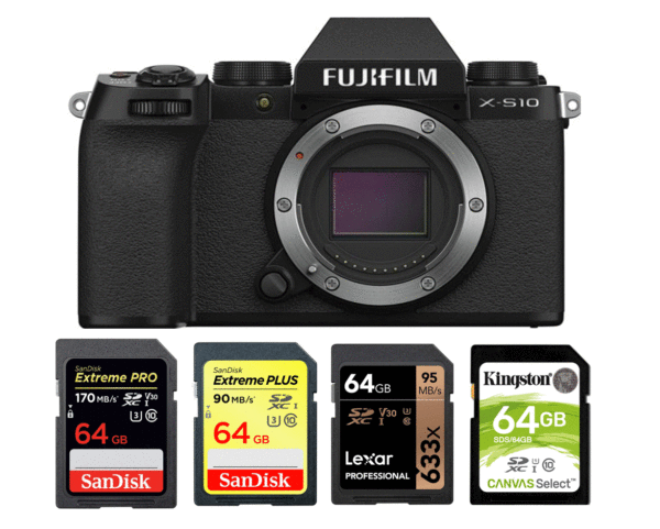 Best Memory Cards for Fujifilm X-S10 – Camera News at Cameraegg